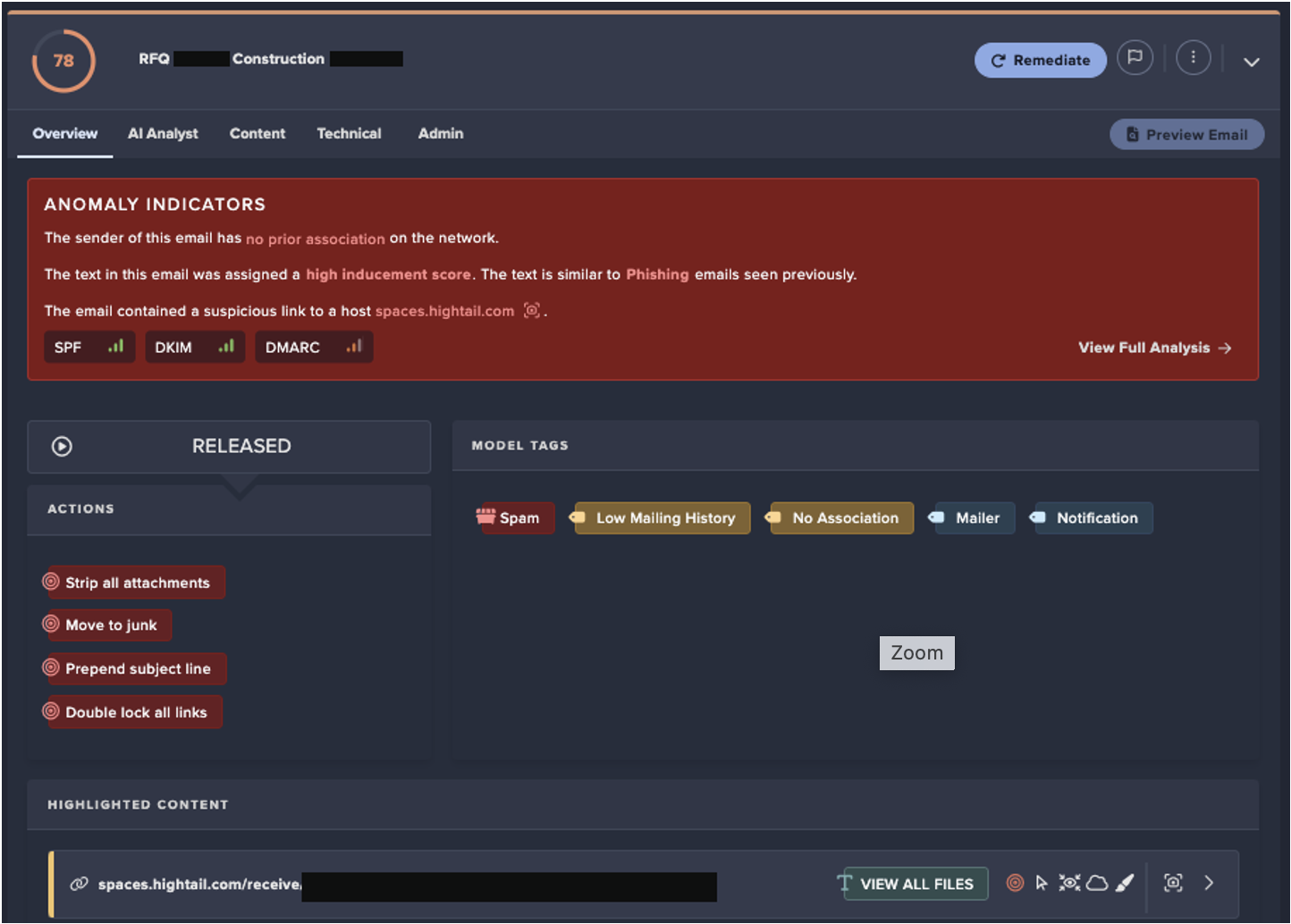 Following up on our Conversation: Detecting & Containing a LinkedIn Phishing Attack with ...